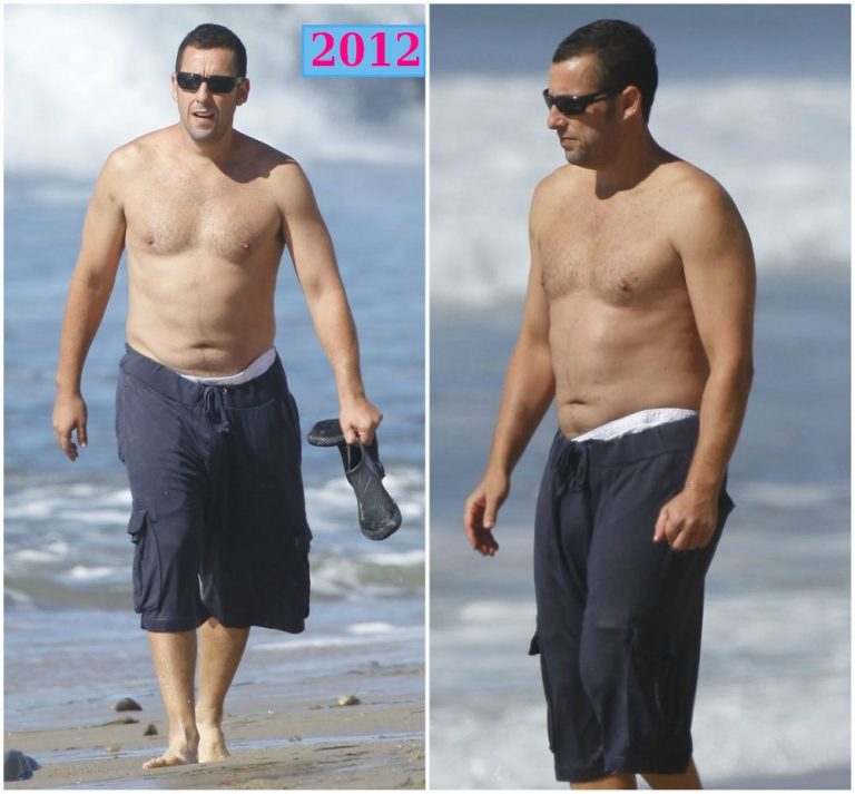 Adam Sandler`s body transformations throughout career