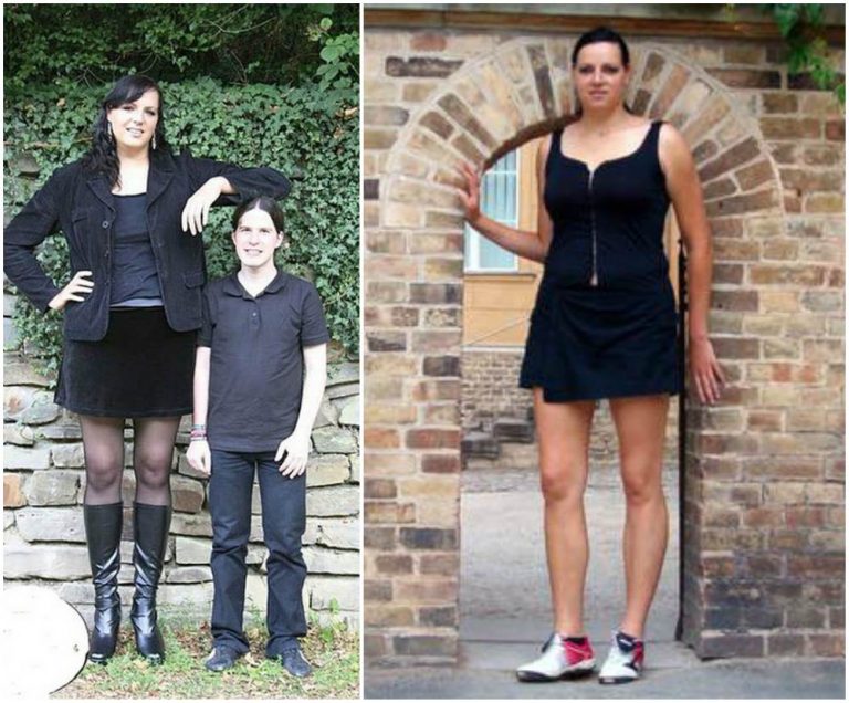 Famous the shortest and the tallest models. You would be surprised