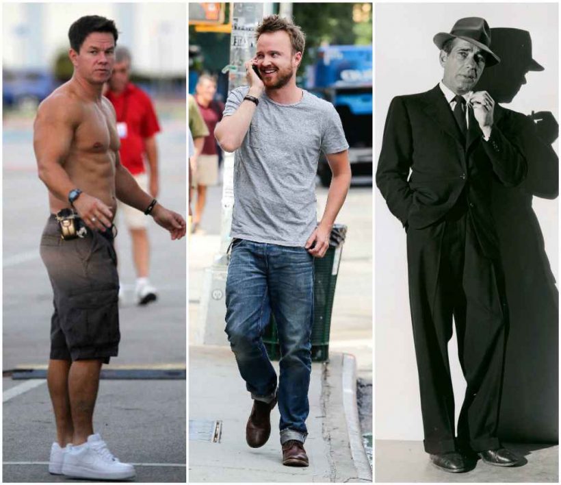 Hollywood males: tall actors from 5’7.3" (171 cm) to 5’10.8" (180 cm)
