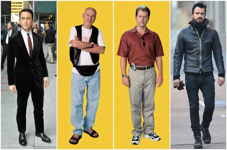Hollywood males: tall actors from 5’7.3" (171 cm) to 5’10.8" (180 cm)