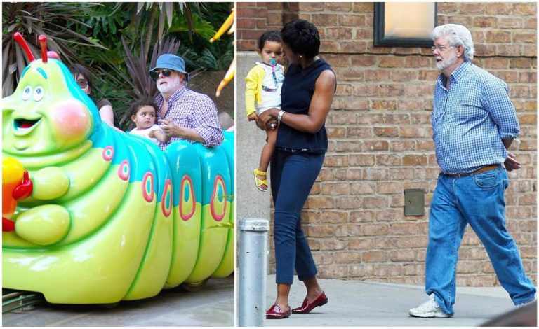George Lucas’ children: love regardless. He has 4 kids