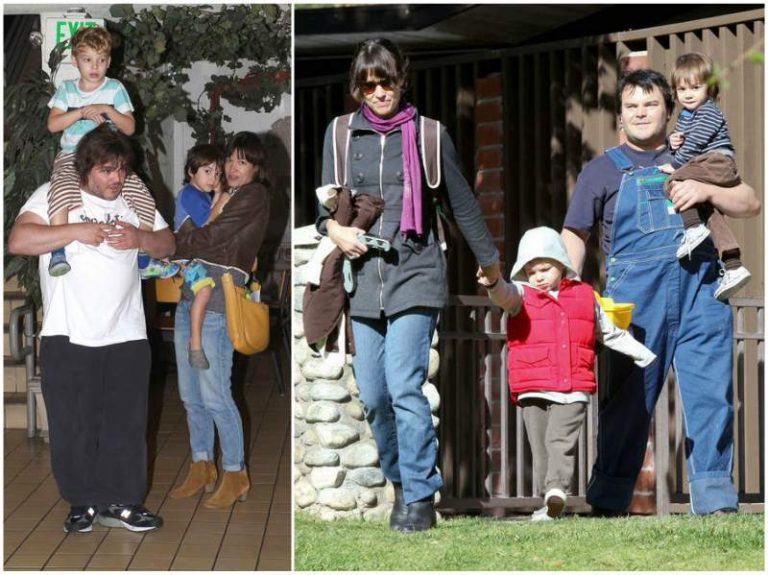 Actor Jack Black’s funny family: wife and cute children