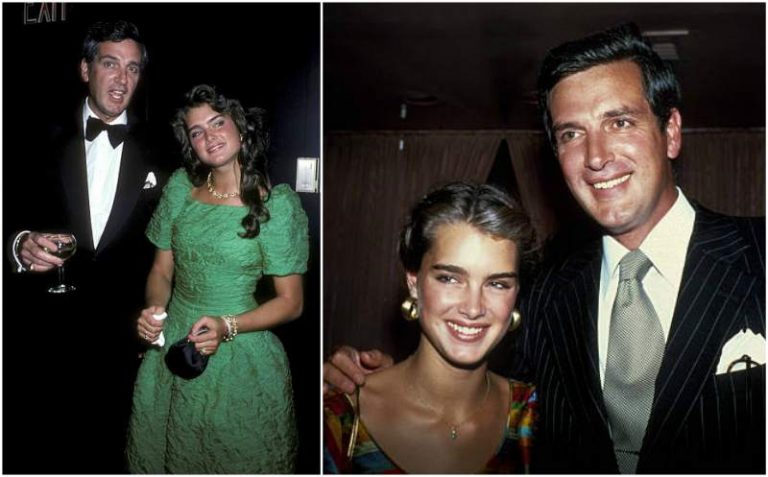 Child movie star Brooke Shields' family. Have a look!