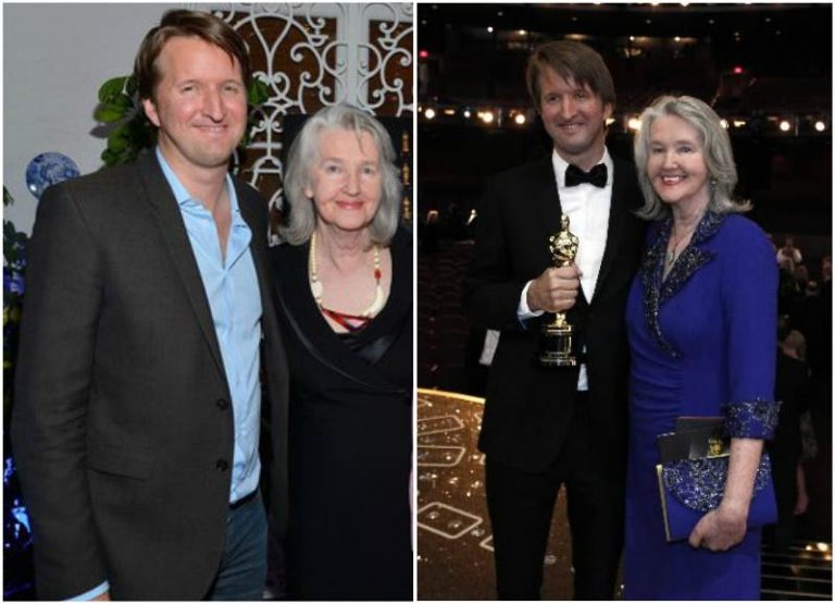 Oscar-winning British director Tom Hooper and his close-knit family