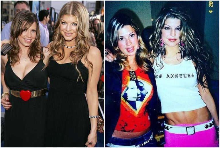 Black Eyed Peas Front woman Fergie and her family