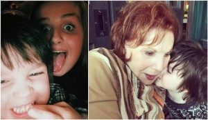 Award-winning movie mogul Harvey Weinstein and his family