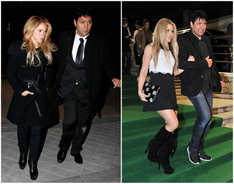 Latina pop legend Shakira and her private family