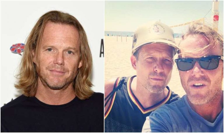 American actor Dean Winters and his family