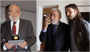 Mexican actor Diego Luna and his super adorable family