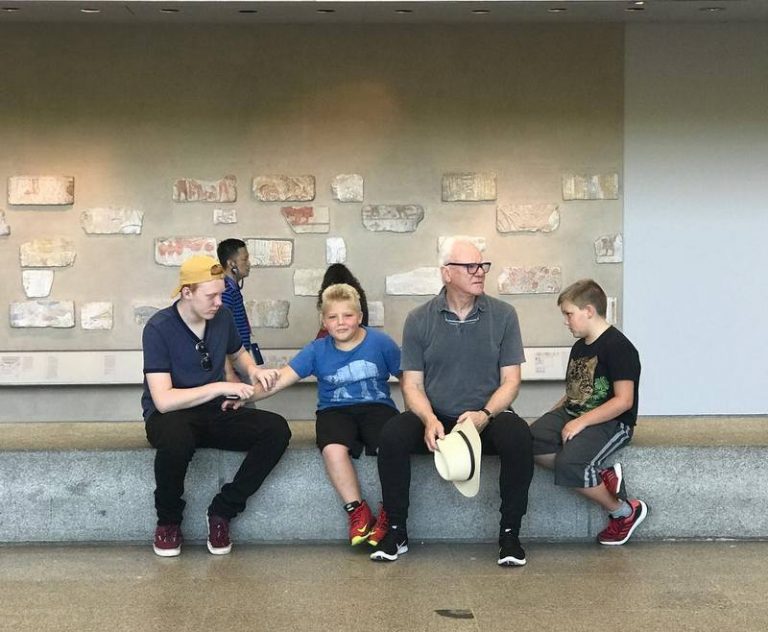 The family of actor Malcolm McDowell - BHW